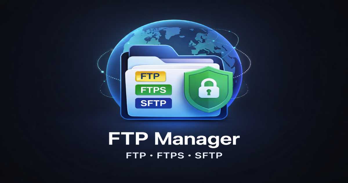 FTP, FTPS und SFTP online verwalten · FTP/FTPS/SFTP Manager